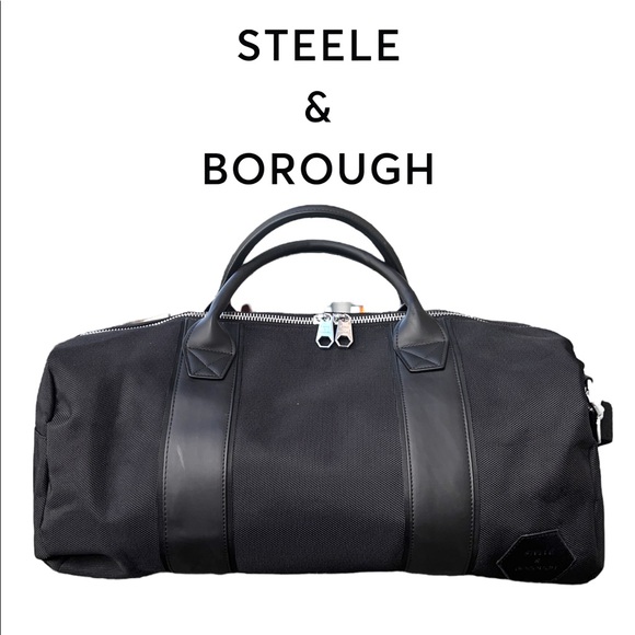 steele & borough | Bags | Steele Borough Duffel Bag | Poshmark